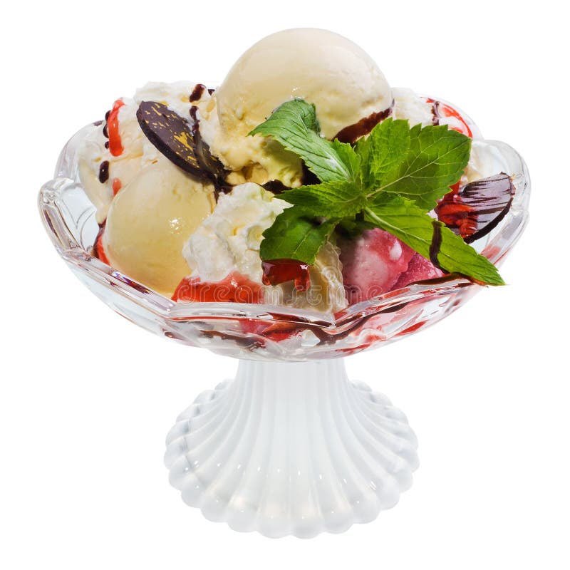 Coppa gelato immagine stock. Immagine di cioccolato, dolce - 28012813