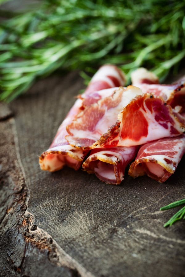 Coppa ham stock image. Image of coppa, meat, cold, appetizer - 55682919