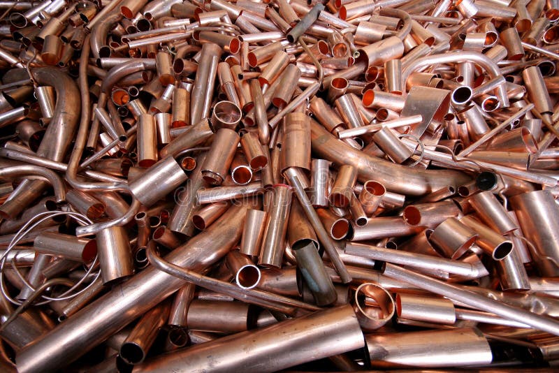 Copper editorial photo. Image of tube, recycle, industrial - 18139171