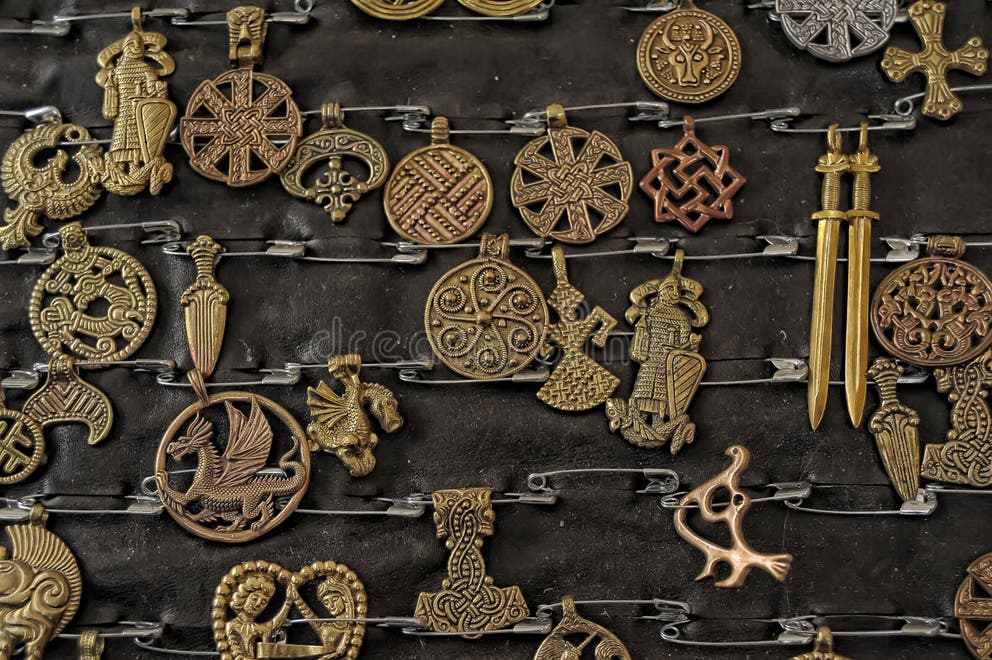 Copper amulets stock image. Image of amulets, hands, eyes - 31704953