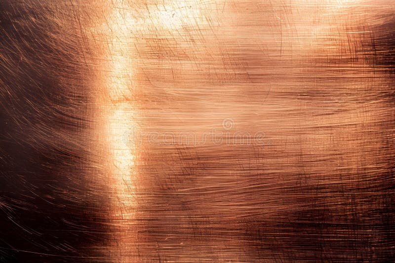 Realistic Copper Texture Background Image Stock Illustration ...