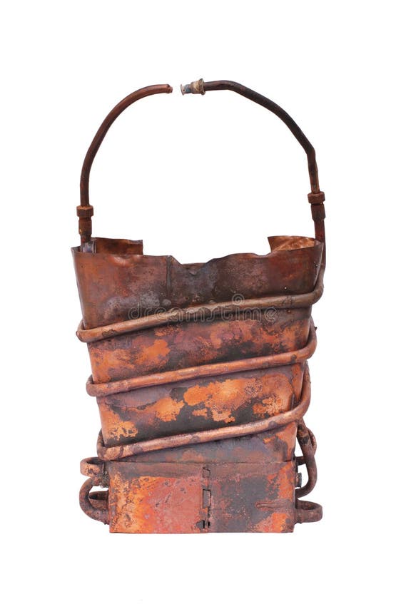 Copper basket stock image. Image of cylinder, orange, basket - 4884881