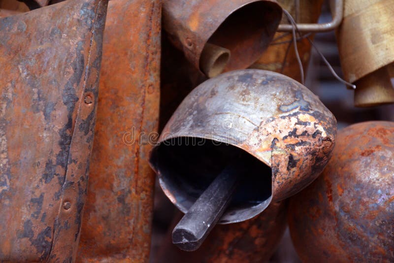Copper bell stock photo. Image of ball, jingle, metal - 98812230