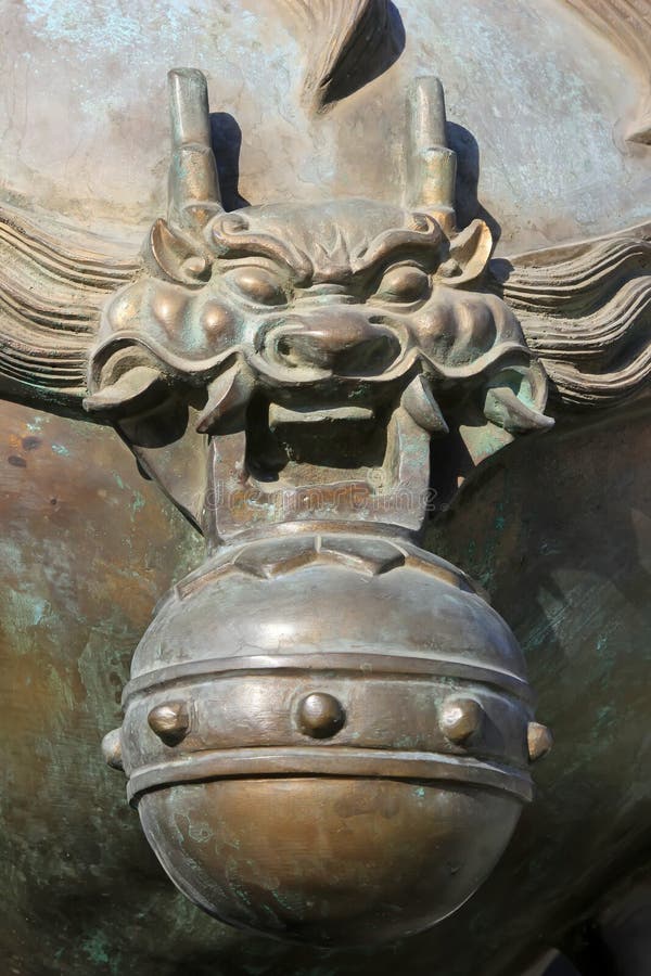 Copper bell stock image. Image of mouth, copper, beautifully - 216276183