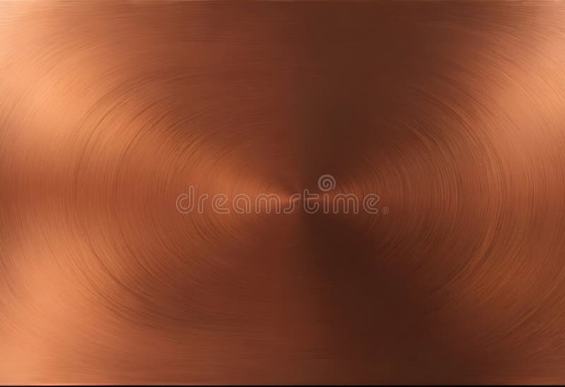 Copper Bronze Metal Background, Closeup View of Brushed Copper Colored ...