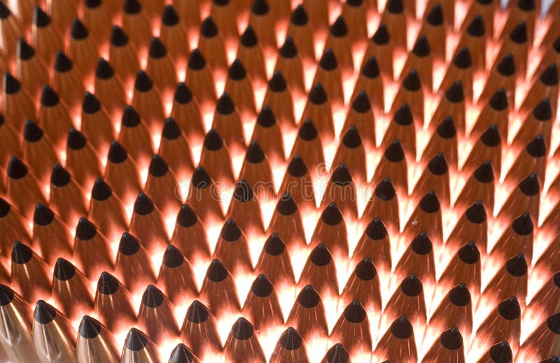 Copper bullets stock photo. Image of tips, ammunition - 9173302
