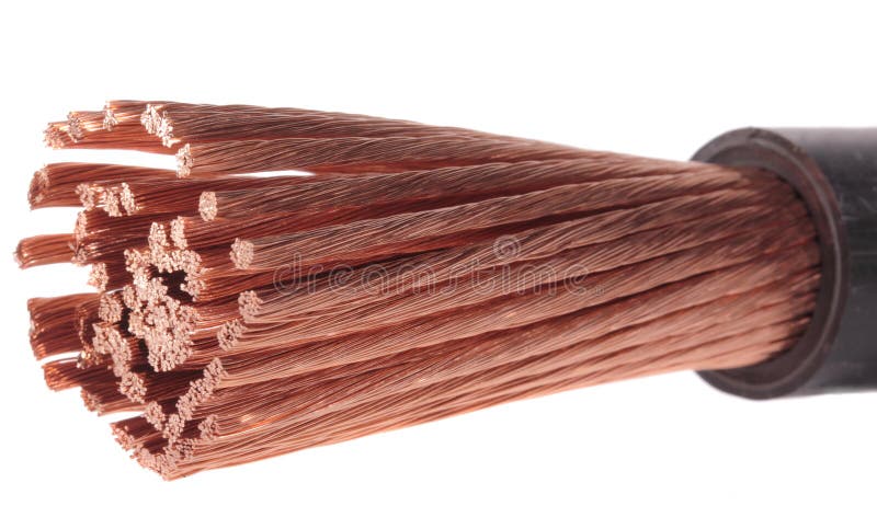 Copper cab stock image. Image of volts, copper, electrician - 37941635