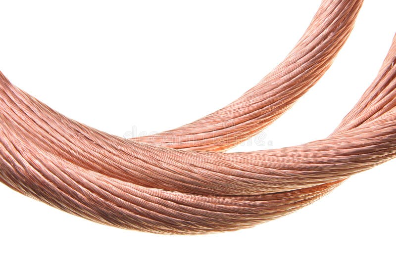 Copper Cable stock photo. Image of computer, cable, macro - 1237398