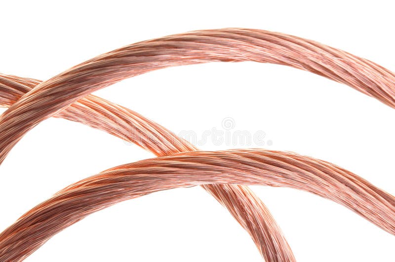 Copper Cable stock photo. Image of computer, cable, macro - 1237398