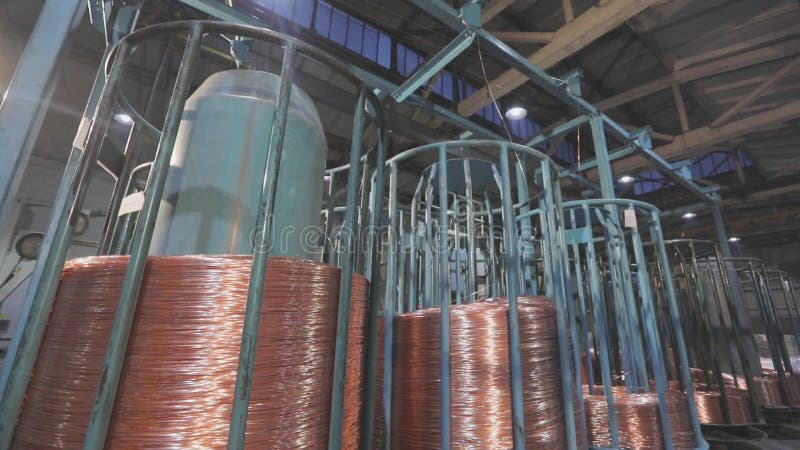 Inside a Cable Workshop, Wire Production. Wire Production Workshop ...