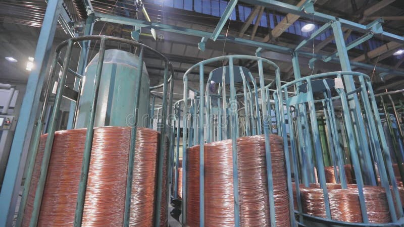 Copper Cable Manufacturing, Inside Cable Manufacturing Workshop ...
