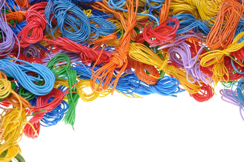 Cable Scrap stock image. Image of gloss, sanitation, heap - 13122517