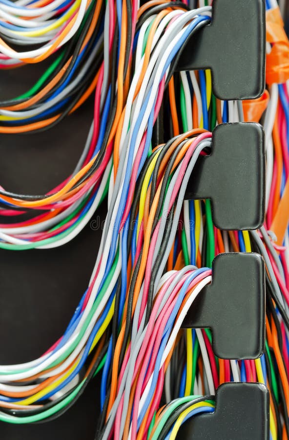 IP Telephony System, Telephone Cabling Patch Panel with Twisted Pairs ...