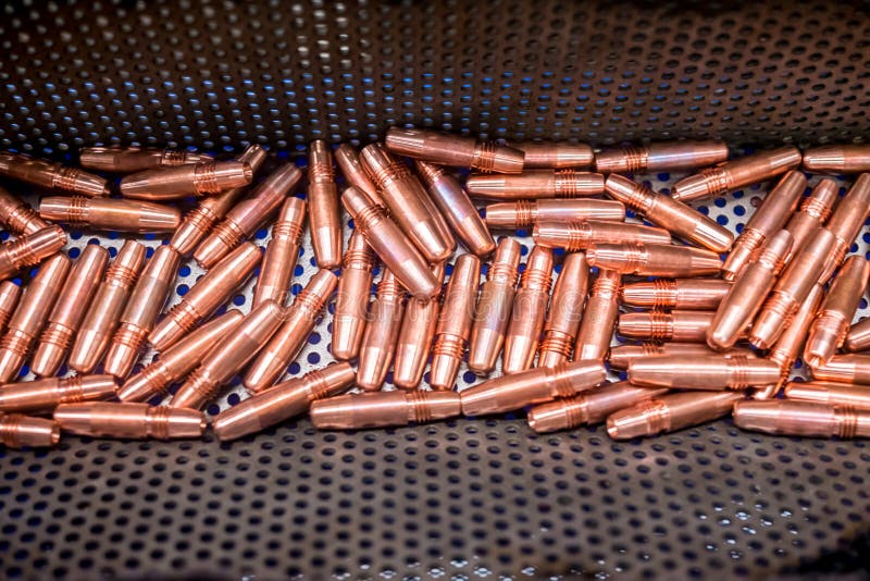 Copper,cap tips stock image. Image of nozzles, machines - 79183459