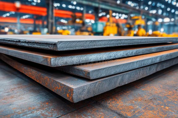 Copper Cathodes Prepared for Metal Plant Processing are Stacked and ...