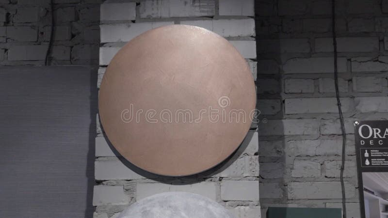 Copper Circle Featuring Intricate Patterns and a Harmonious Layout ...