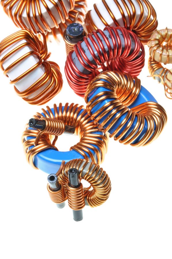 Coil stock image. Image of coil, transformer, electrical - 16427445