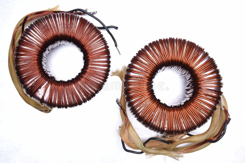 Copper Coils Transformer stock photo. Image of generator - 88284406