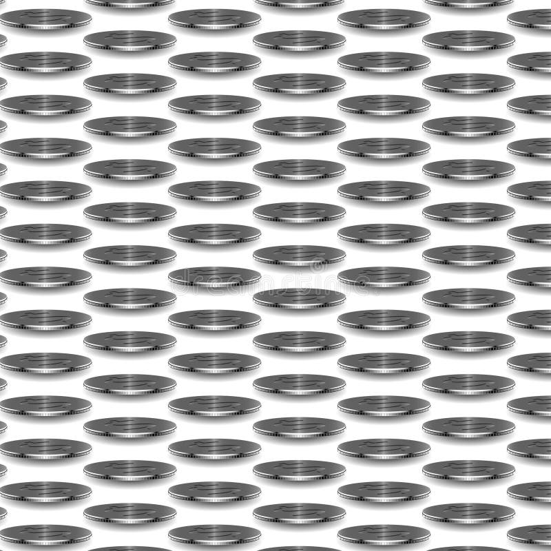 Copper Coin Pattern stock illustration. Illustration of jackpot - 194409277