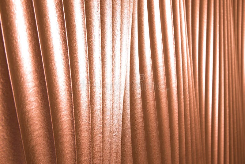 Copper Colored Leather Texture or Background Stock Photo - Image of ...