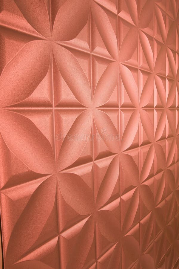 Copper Colored Leather Texture or Background Stock Image - Image of ...