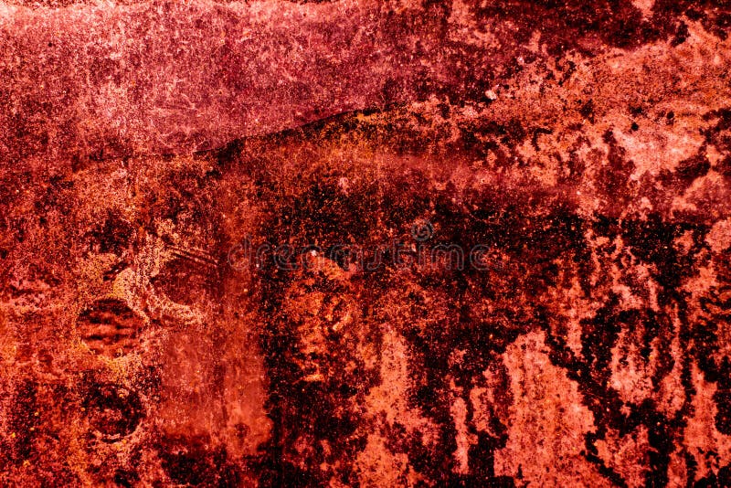 Copper Colored Wall Texture Background with Textures of Different ...