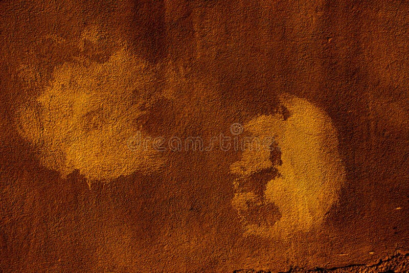 Copper Colored Wall Texture Background with Textures of Different ...
