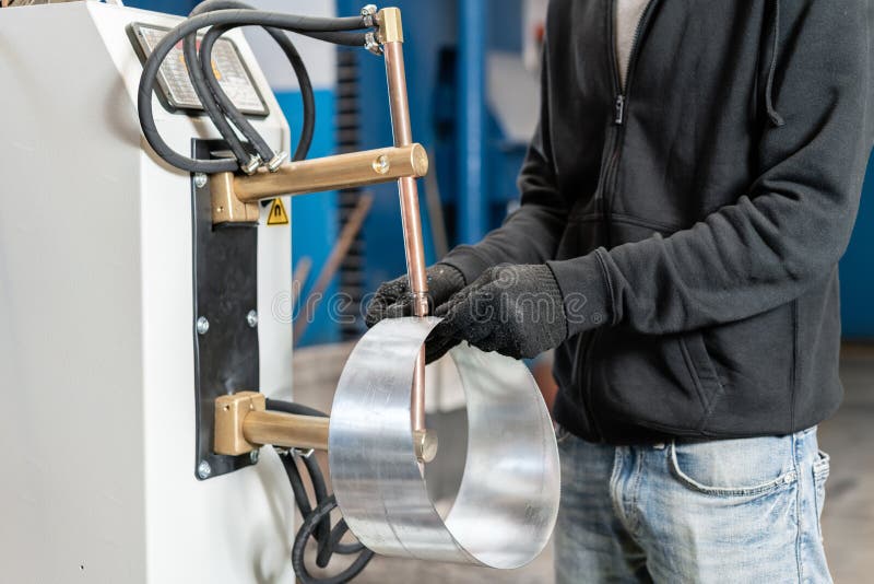 Copper Electrodes, Working Part of the Machine for Spot Welding of ...