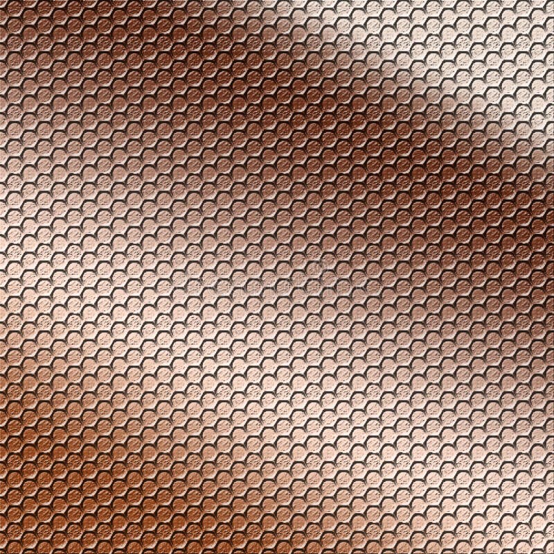 Copper Fish Scale Texture Background Stock Image - Image of copper ...