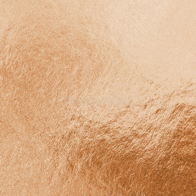 Copper Foil Textured Background. Stock Photo - Image of color, sample ...