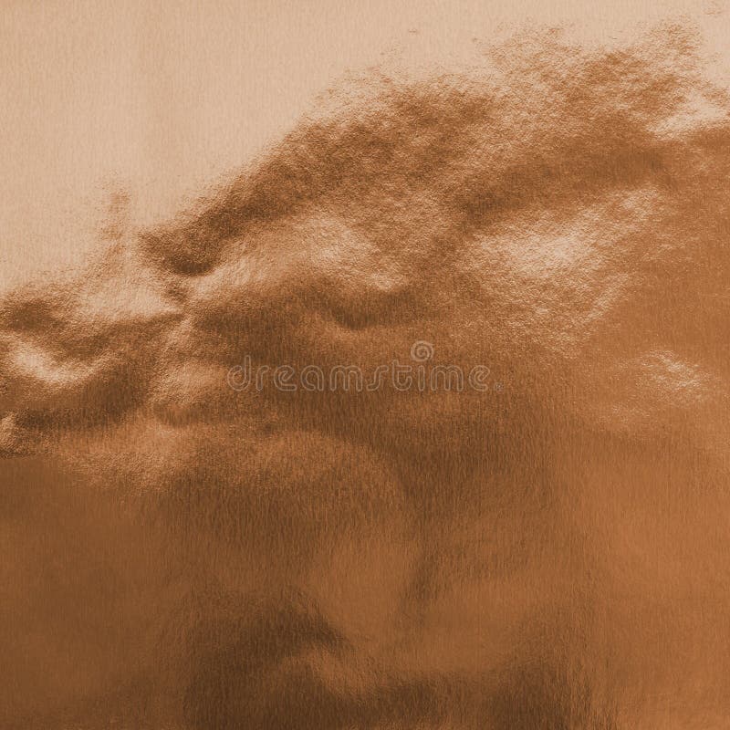 Copper Foil Shiny Wrapping Paper Texture Background for Wall Paper ...