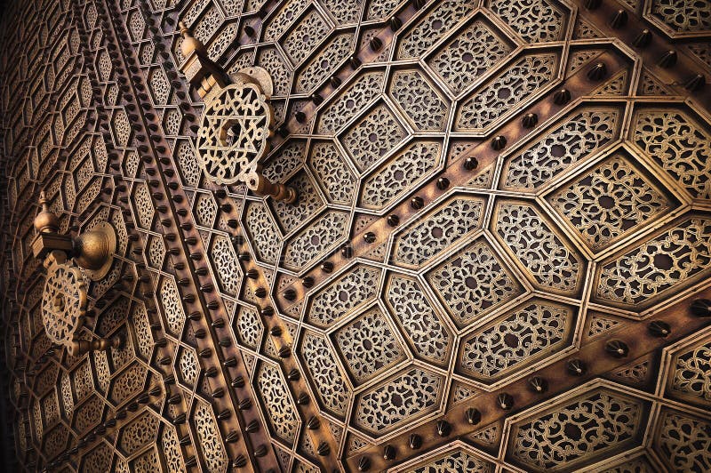 Copper gate stock photo. Image of history, mystic, open - 58844662