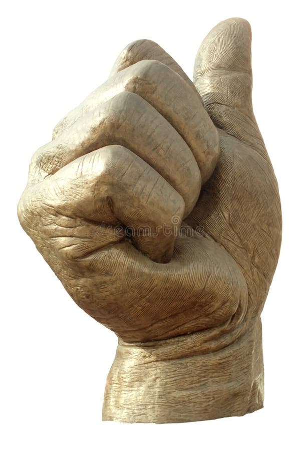 A copper hand stock photo. Image of beauty, cuprum, progress - 3900388