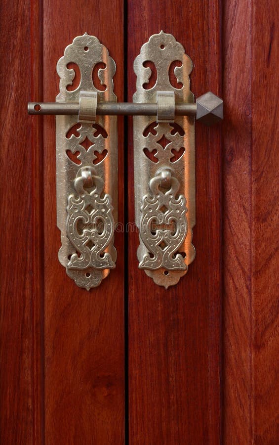 Copper Handle,, Drawer Handle, Cabinet Handle Stock Photo - Image of ...