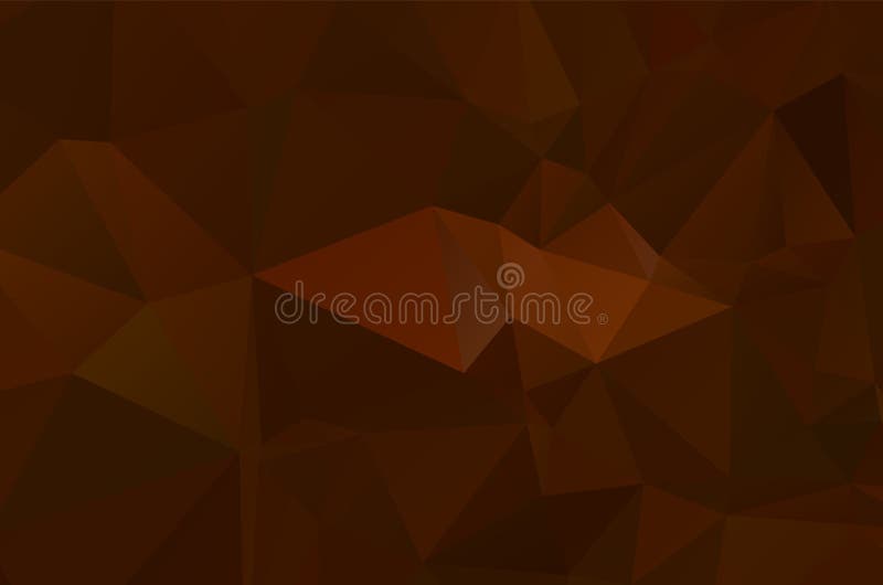 Copper Low Poly Background Decorative Vector Abstract Stock Vector ...