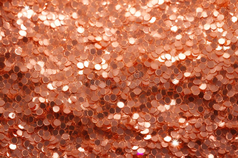 Copper Luster Glitter Texture Stock Illustration - Illustration of ...