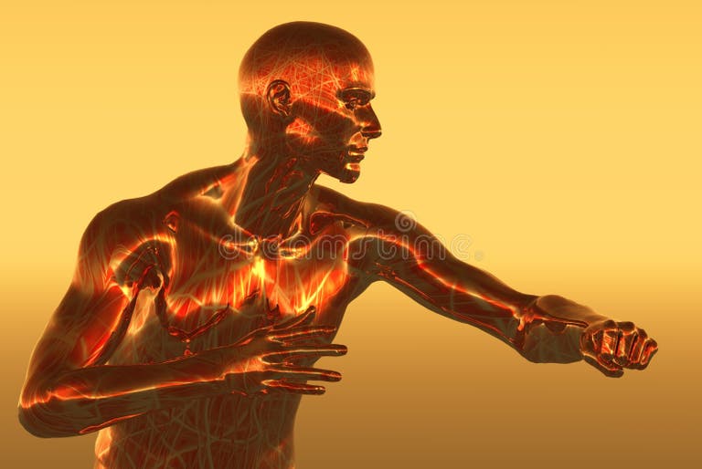 Copper man stock illustration. Illustration of logo, cool - 951133