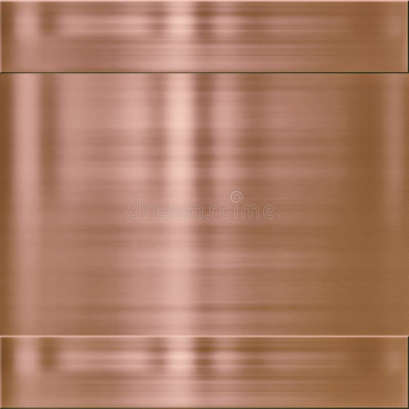 Copper Metal Background Texture Stock Illustration - Illustration of ...