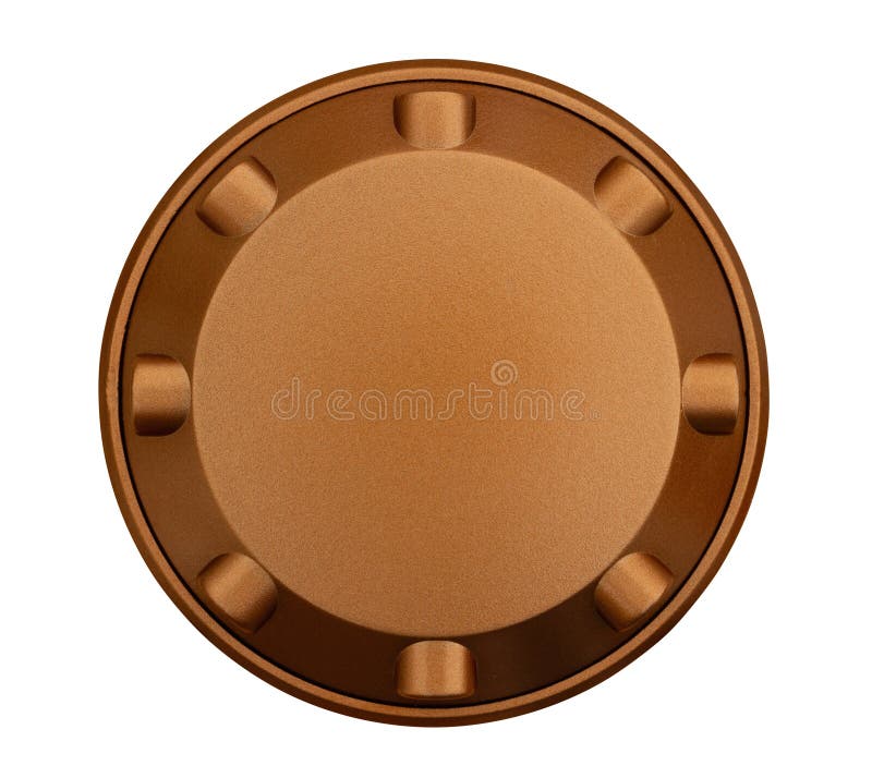 Metal Round Cream Jar Made of Aluminum , Background Stock Image - Image ...