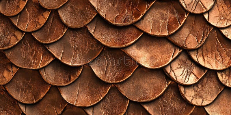 Copper Metal Texture Dragon Scales Intricate Organic Patterns Catch ...