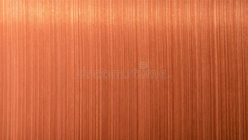 Copper Metallic Background with Vertical Lines Stock Photo - Image of ...