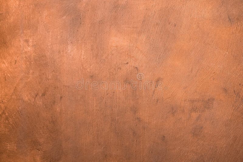 Copper Painted Surface. Background Stock Image - Image of material ...