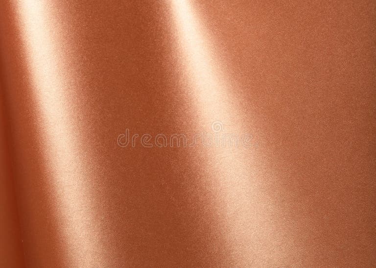 Copper Metallic Surface with a Reflective, Smooth Texture and Glossy ...