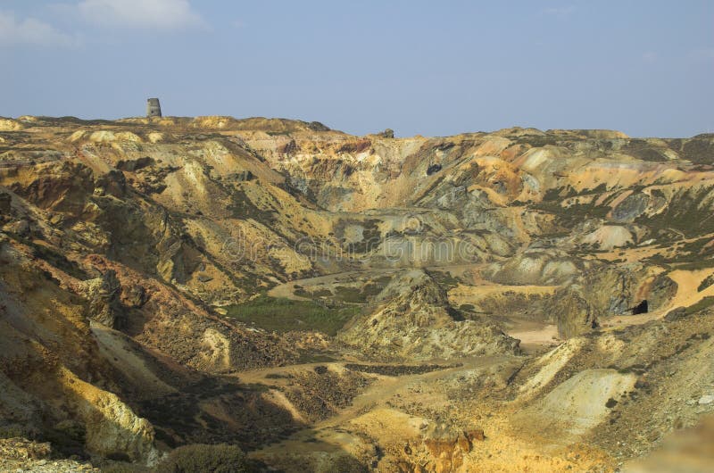 Copper Mine stock image. Image of paris, copper, anglesey - 1002149