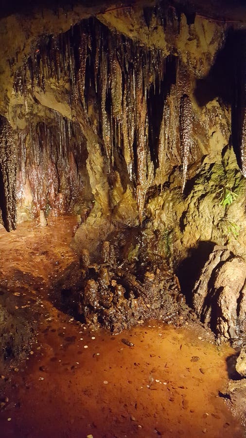 Copper Mine stock image. Image of inside, stalactites - 77133523