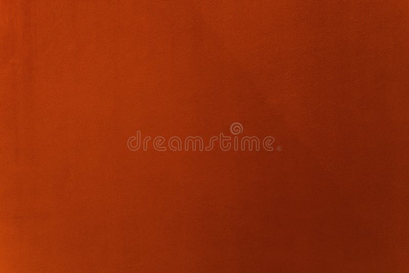 Copper or Orange Red Color Paint on Cement Wall Texture As Background ...