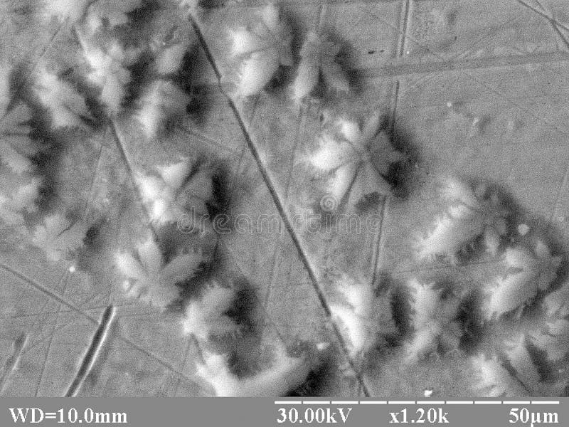 Copper oxide - 2 stock image. Image of oxides, micromorphology - 183781075