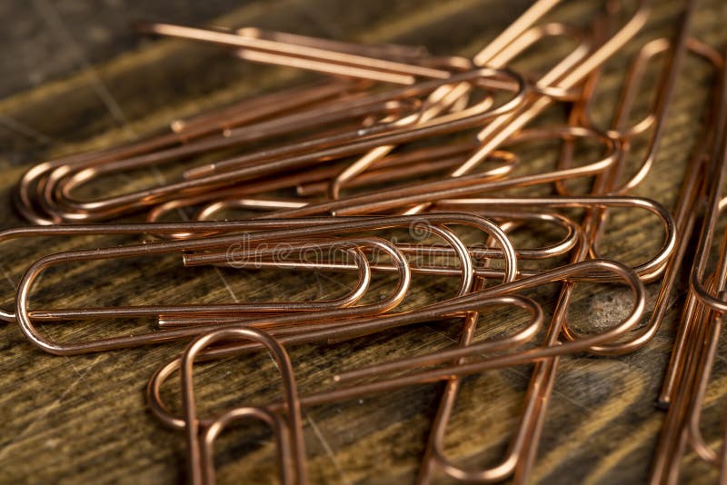 Copper Paper Clips for the Systematization of Documents and Paper Stock ...