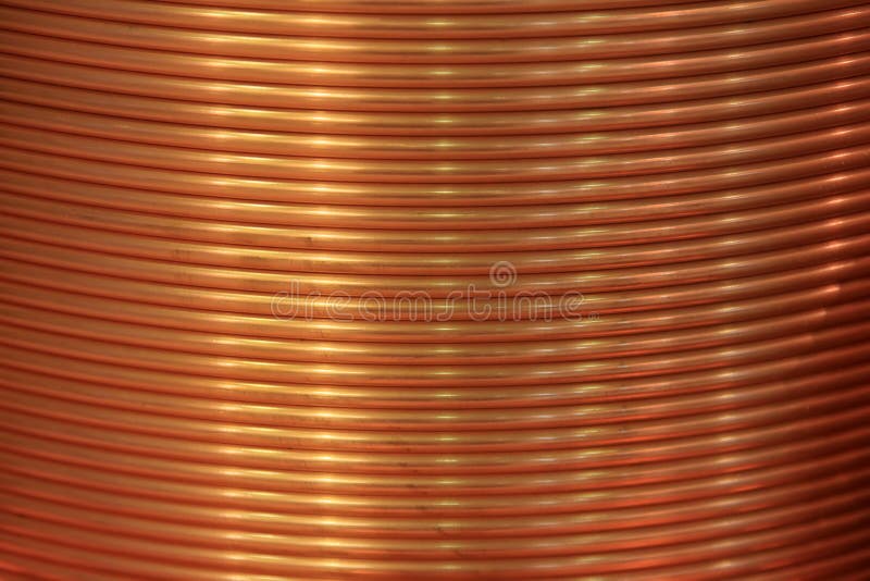 Copper Tube stock image. Image of industry, pipe, tube - 30233399