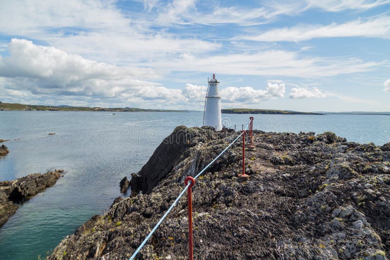 Copper Point Lighthouse stock photo. Image of coast - 172499384
